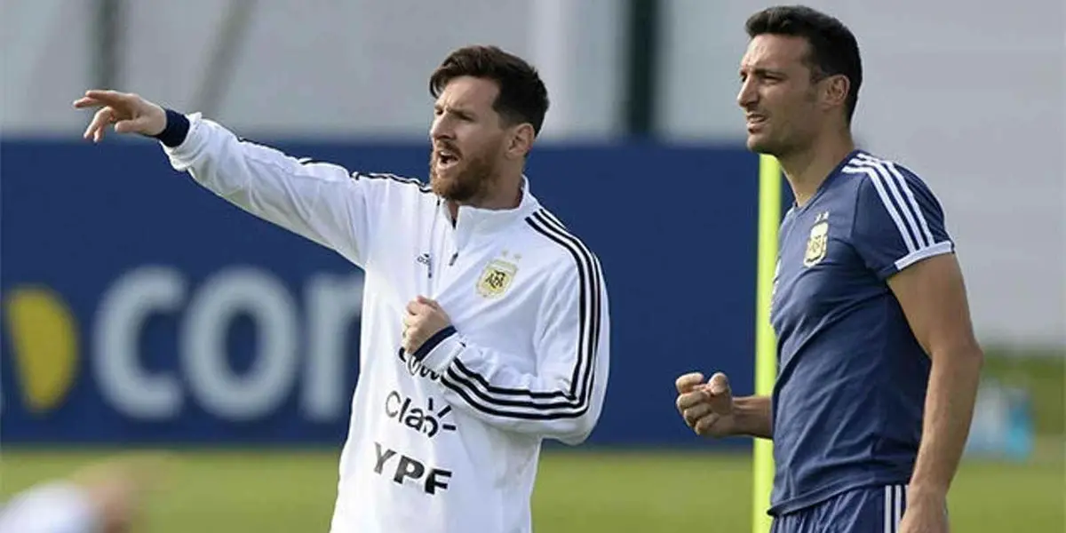Scaloni no dudó en confirmar la presencia de Messi ante Perú